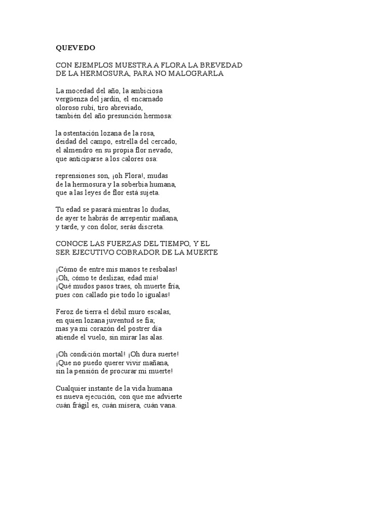 6 POEMAS BARROCOS.doc | Naturaleza | Ficción y literatura