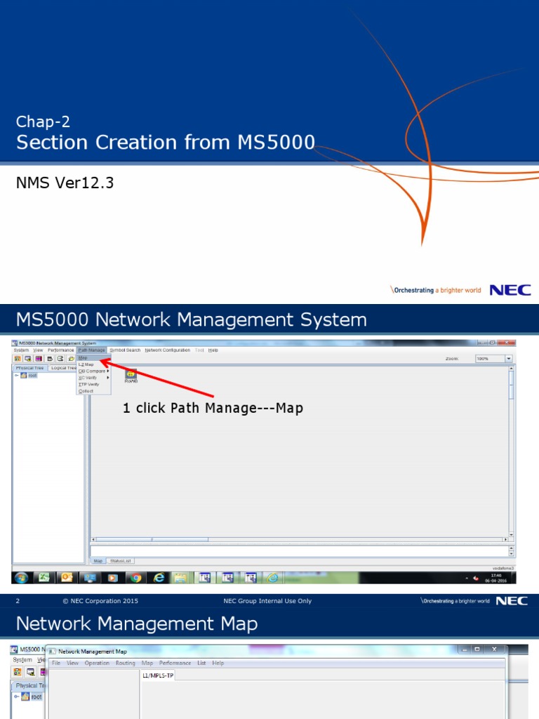 2.section Creation From MS-5000 | PDF | Computing