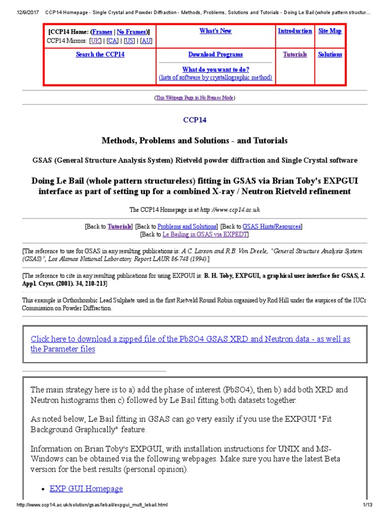 Methods, Problems and Solutions - and Tutorials | PDF | X Ray Crystallography | Diffraction