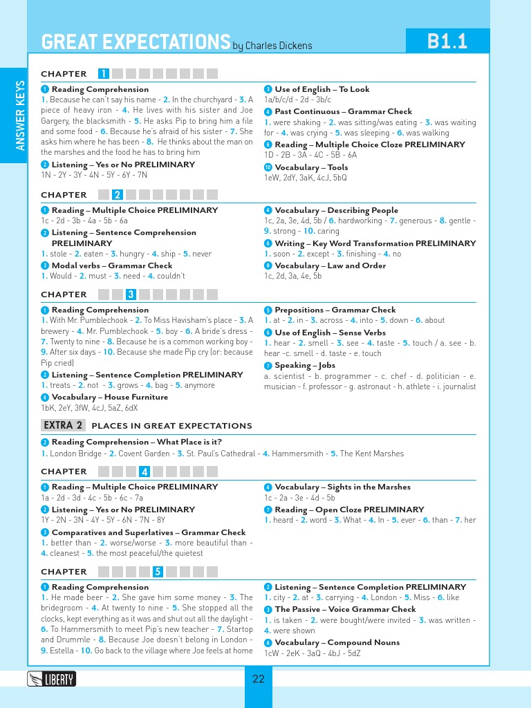 Great Keys | PDF | Estella (Great Expectations) | Great Expectations