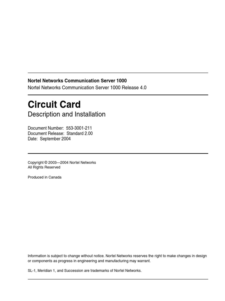 Curcuit Card Install and Description2.00 | PDF | Electrical Connector ...
