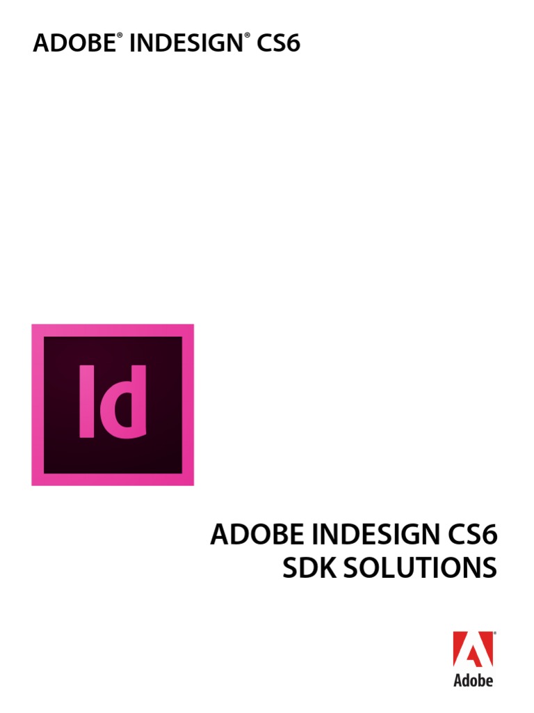 Adobe Indesign CS6 SDK Solutions | PDF | Application Programming ...