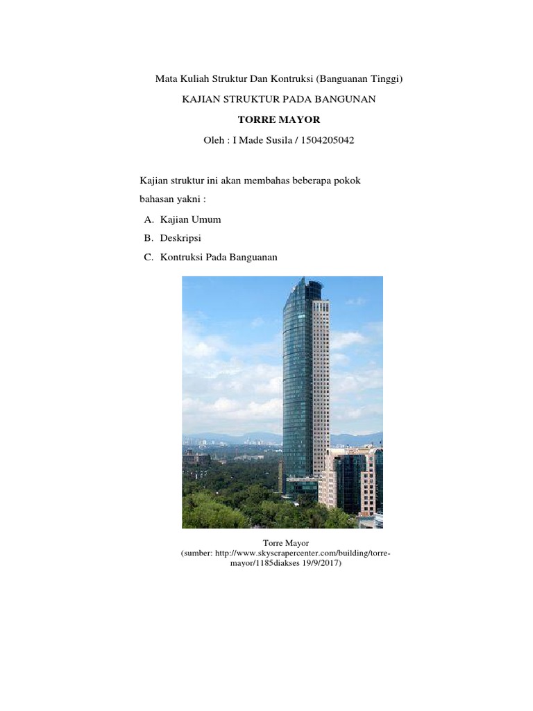 Torre Mayor | PDF