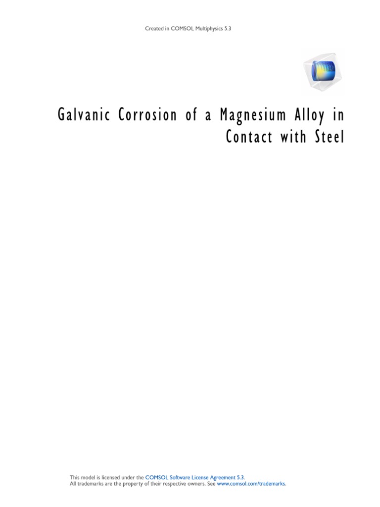 Models - Corr.galvanic Corrosion MG Alloy | PDF | Electrode | Corrosion
