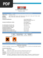 Msds Povidone Iodine | PDF | Water | Toxicity