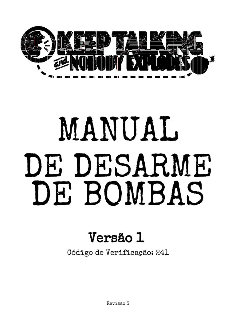 Bomb Manual (Portugues) ENGLISH ACTVities | PDF | Cor | Teclado de ...