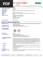 MSDS Un1002 Compressed Air | PDF | Safety | Occupational Safety And Health