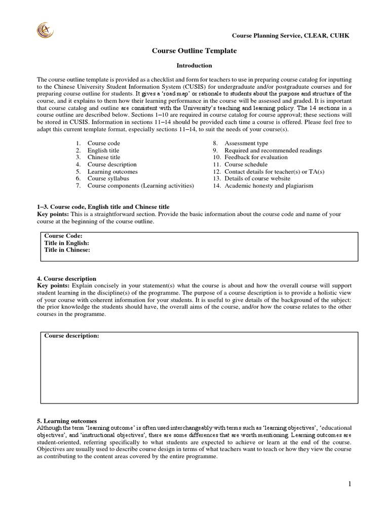 Clo Template | PDF | Educational Assessment | Test (Assessment)
