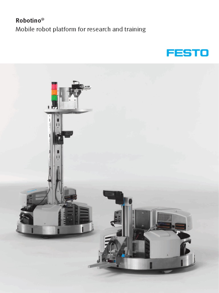 Mobile Robot Platform For Research and Training: Robotino | PDF ...