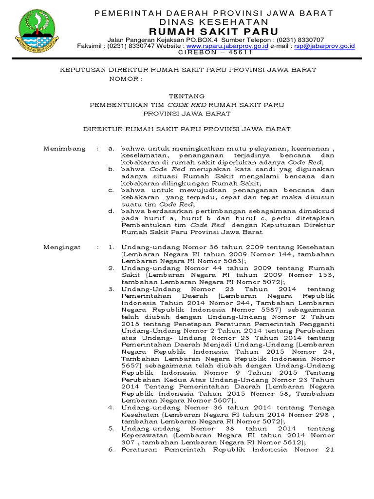 SK Tim Code Red | PDF