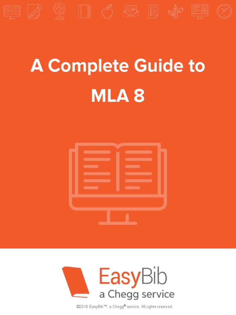 Complete Guide To MLA 8 | PDF | Citation | E Reader