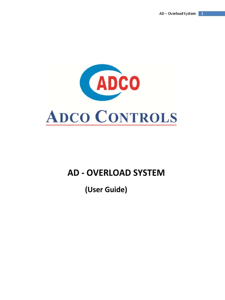Support Overload Manual | PDF | Relay | Elevator
