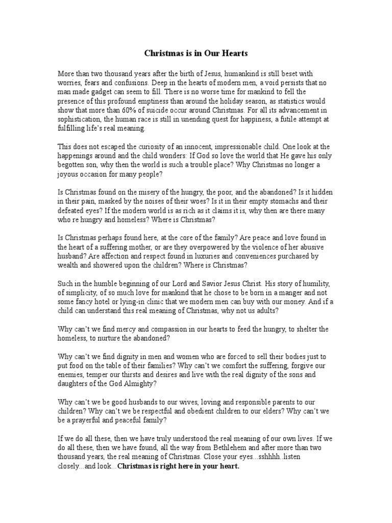 Christ Nativity Script by Edmer Bernardo | PDF | Nativity Of Jesus | Jesus