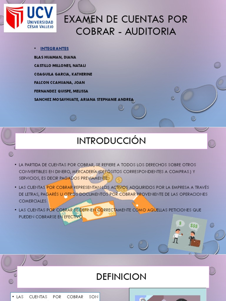 Examen de Cuentas Por Cobrar - Auditoria | PDF