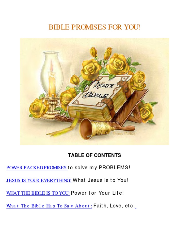 Bible Promises | PDF | Epistle To The Romans | Sin