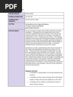 Mandala Rubric Part 1 | PDF