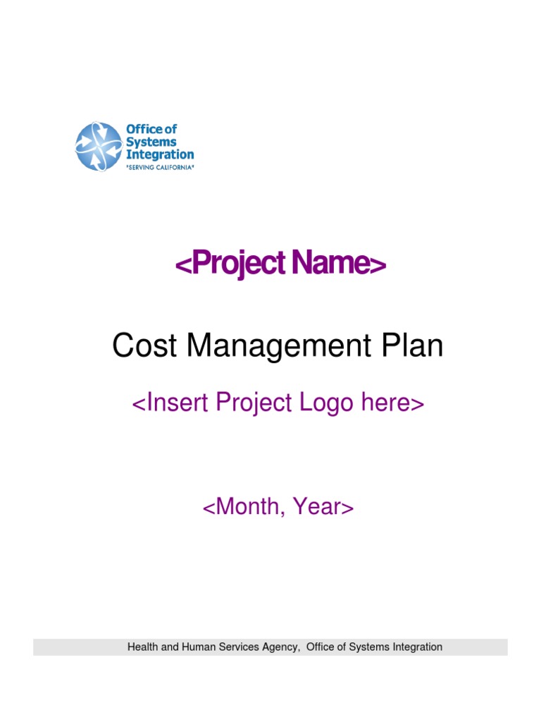 Cost Management Plan Template 4306 PDF | PDF | Project Management ...