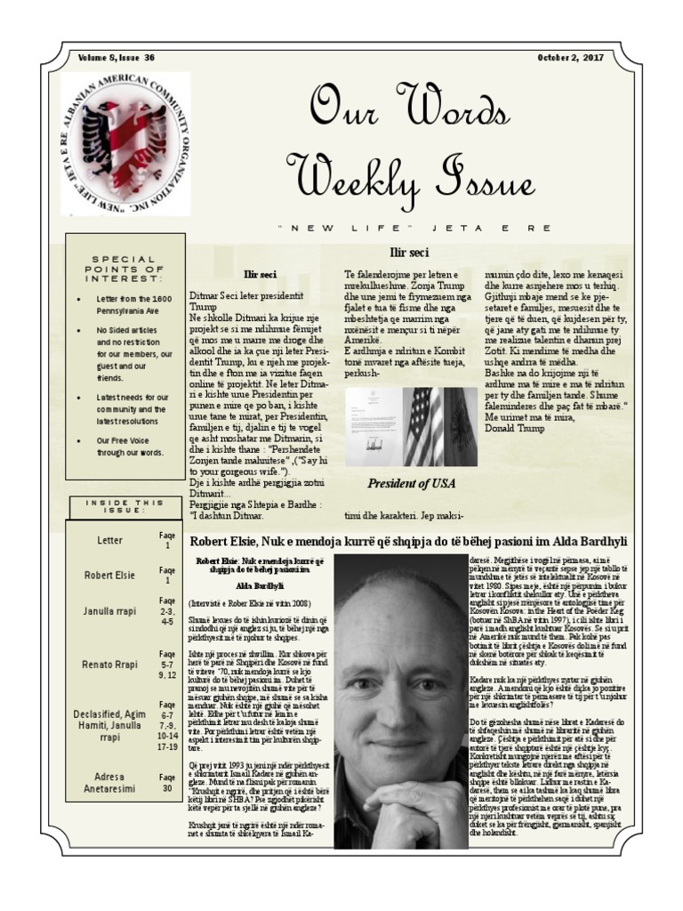 Newsletter Volume 8 Issue 36 | PDF