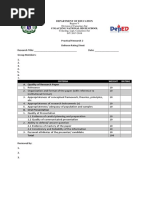 PRACTICAL RESEARCH - 1 - (FINAL DEFENSE) Rubrics | PDF | Science ...