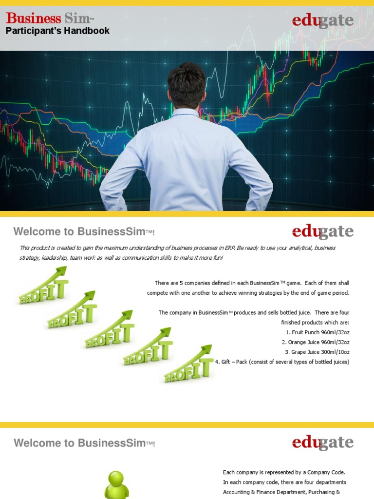 Business Simulation - ERP - 2017 | PDF | Receipt | Invoice