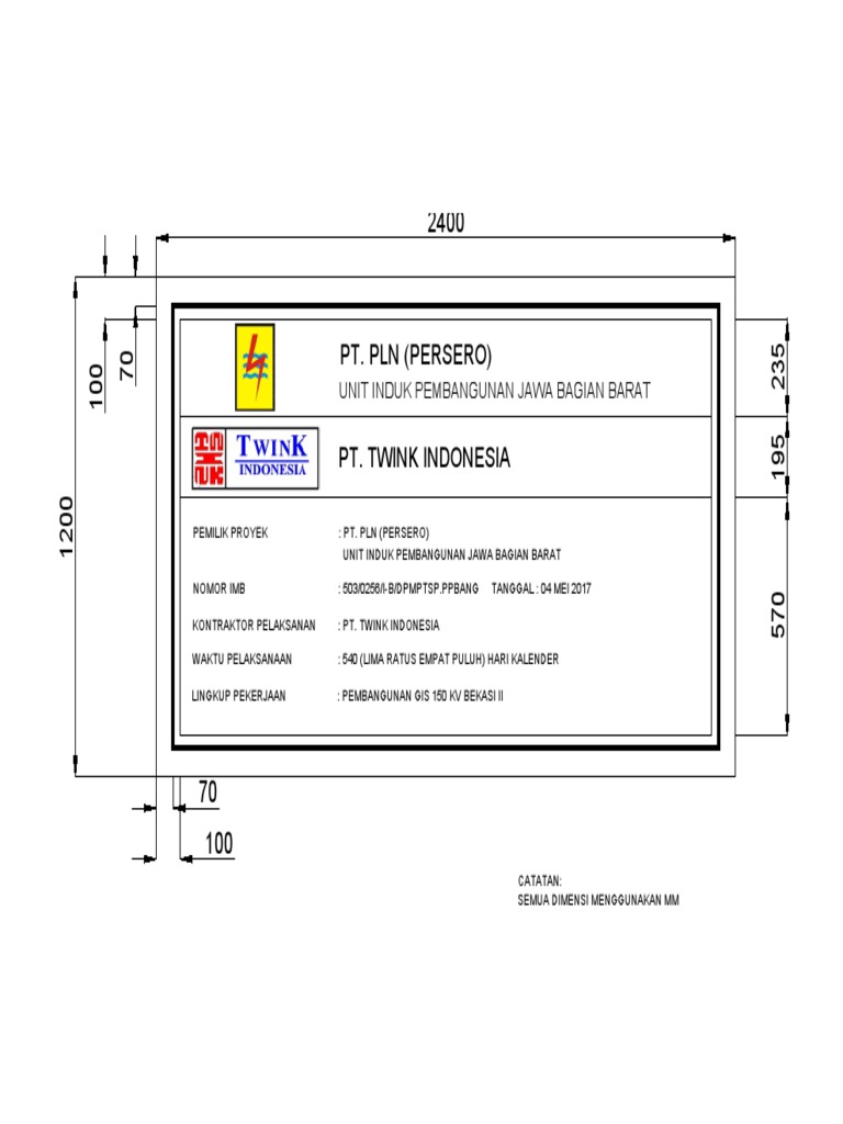 Papan Nama Imb | PDF