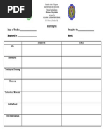 Narrative Report in MFAT (Multi-Factored Assessment Tool) : Kagawaran ...