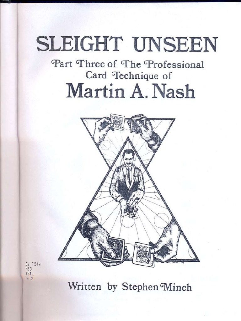 Martin Nash - Sleight Unseen | PDF