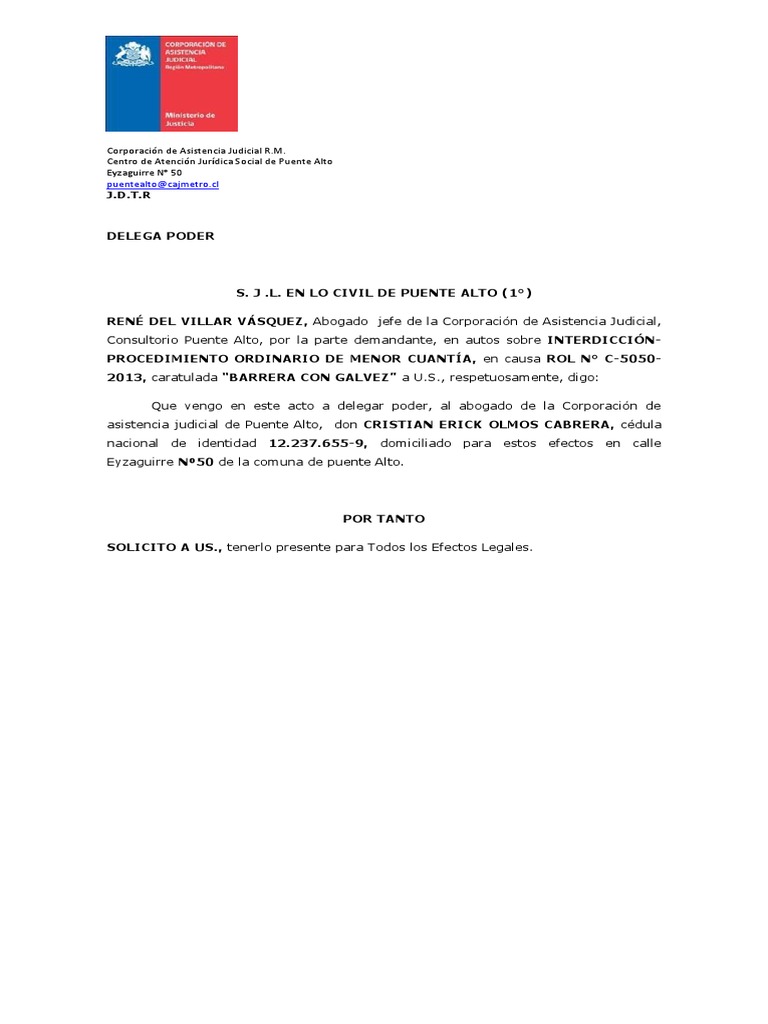 Delega Poder | PDF