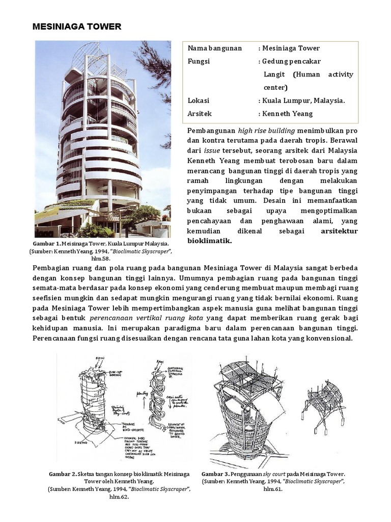 Mesiniaga Tower | PDF