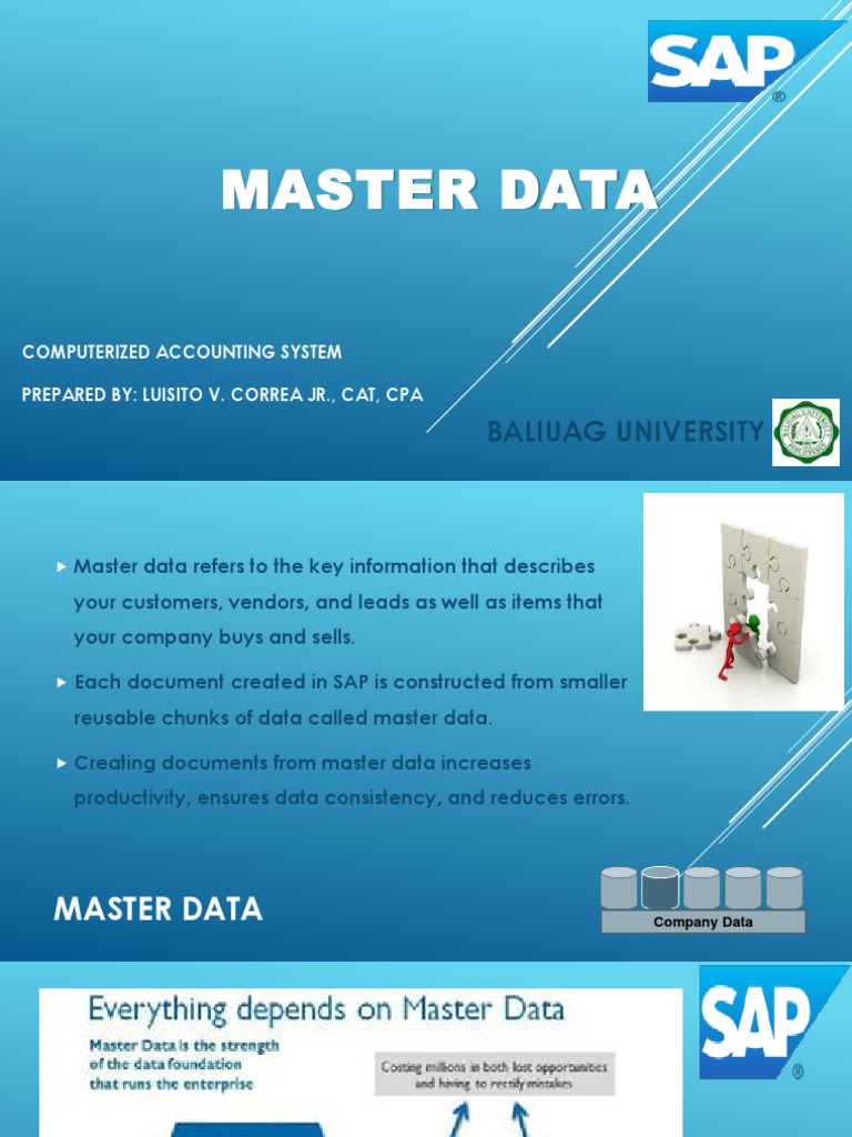 PPT2 Master Data | PDF | Financial Transaction | Inventory