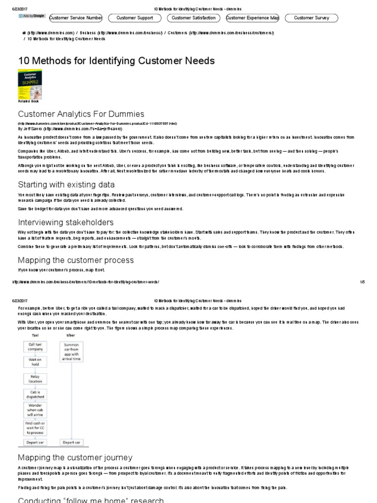 Identify Customer Needs: 10 Methods | PDF | Swot Analysis | Innovation