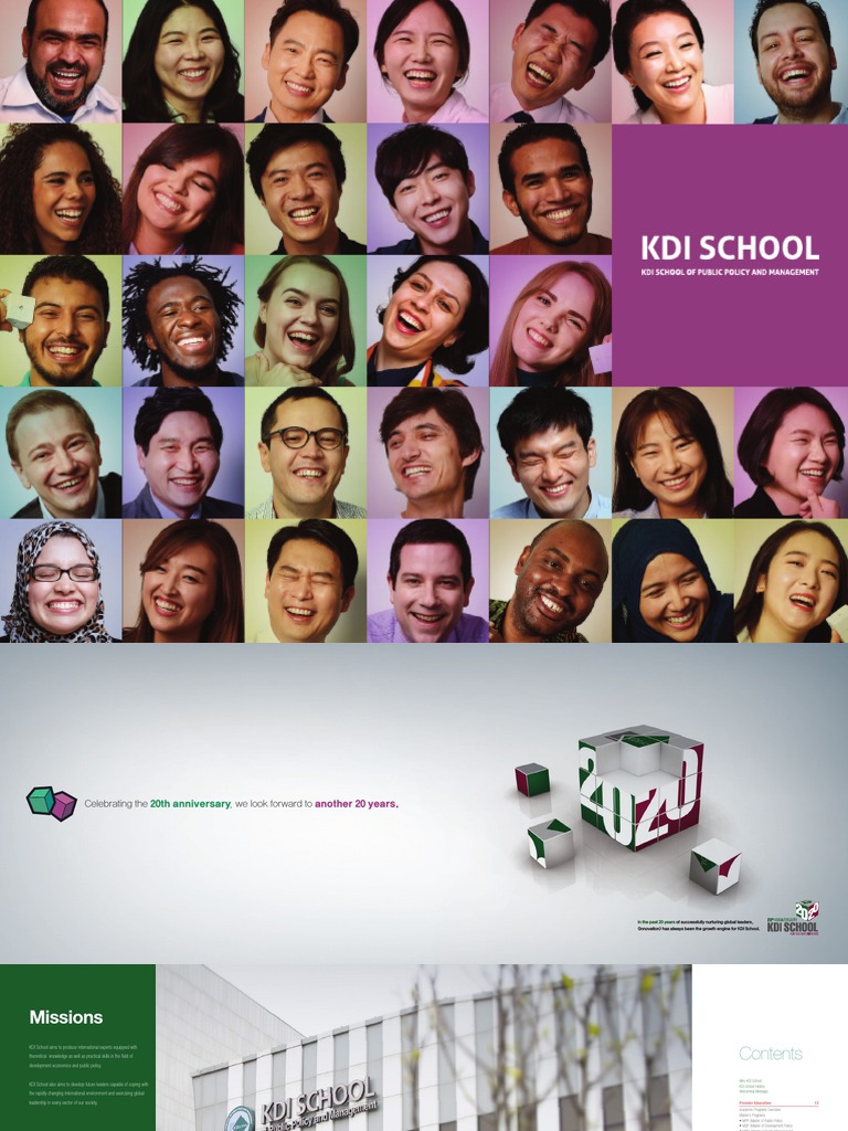 KDI School: 20 Years of Global Leadership | PDF | Doctor Of Philosophy ...