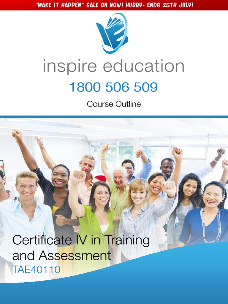 Cert IV TAE Course Outline XX Super-Sale XX | PDF | Personal Trainer ...