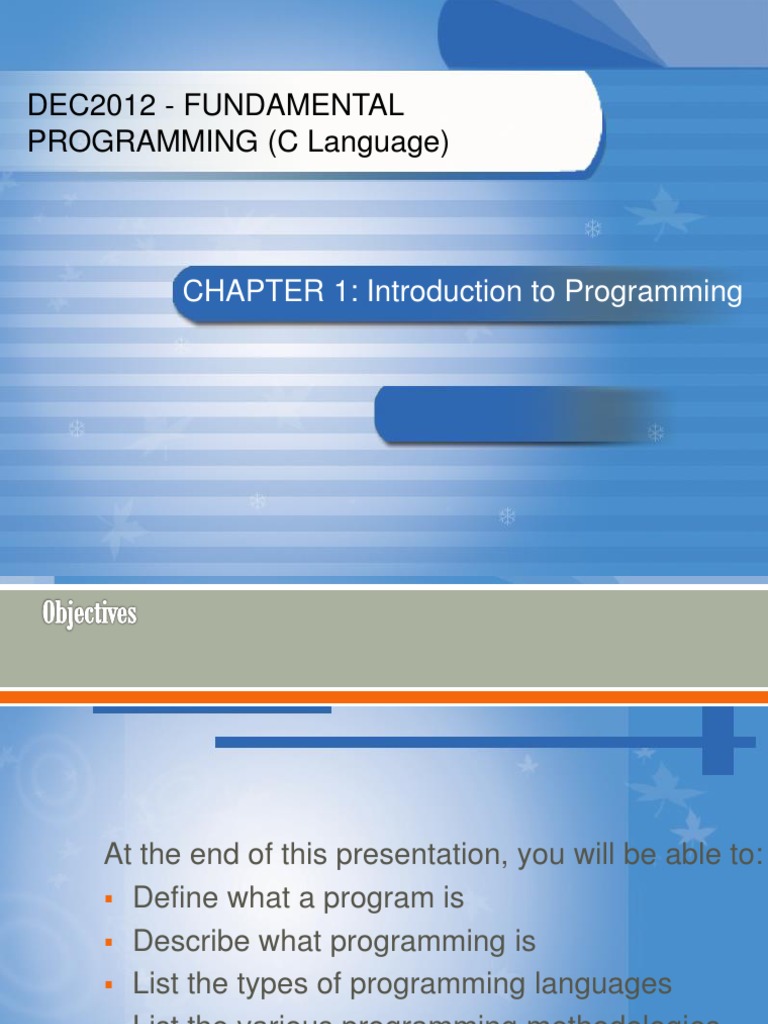 Dec2012 - Fundamental PROGRAMMING (C Language) : CHAPTER 1 ...