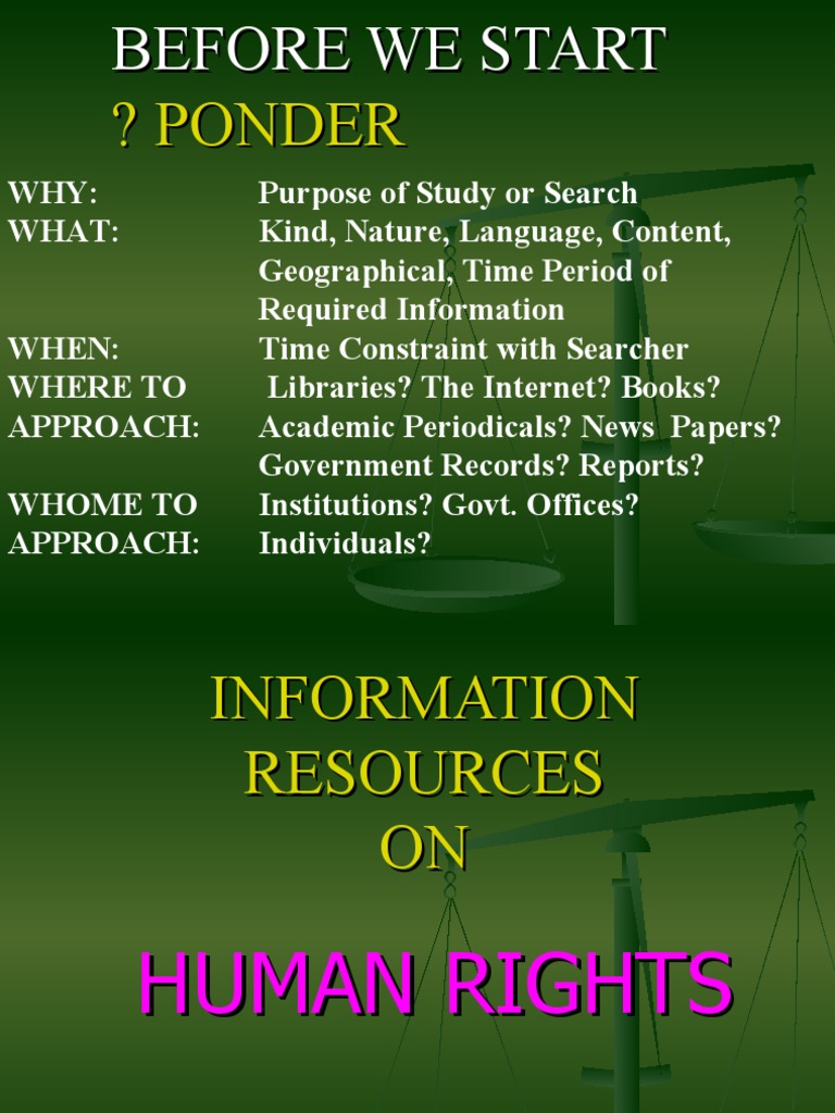 Human Rights | Download Free PDF | Human Rights | Primary Sources