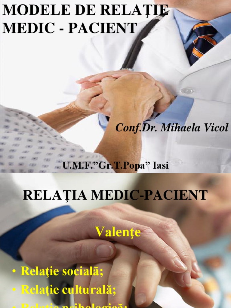 Modele de Relatie Medic - Pacient | PDF