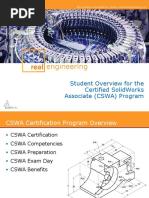 Solidworks Corporation: Cswa Sample Exam | PDF | Test (Assessment ...