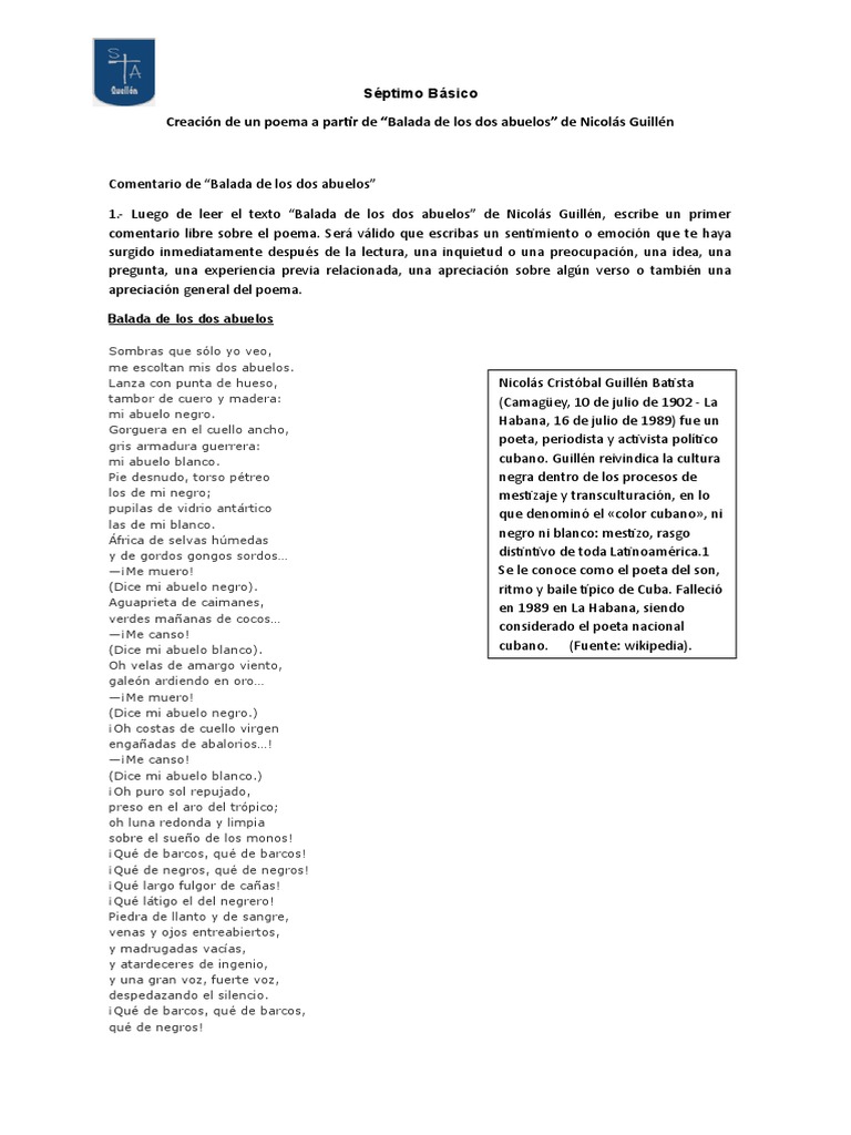 Balada de Los Dos Abuelos | PDF
