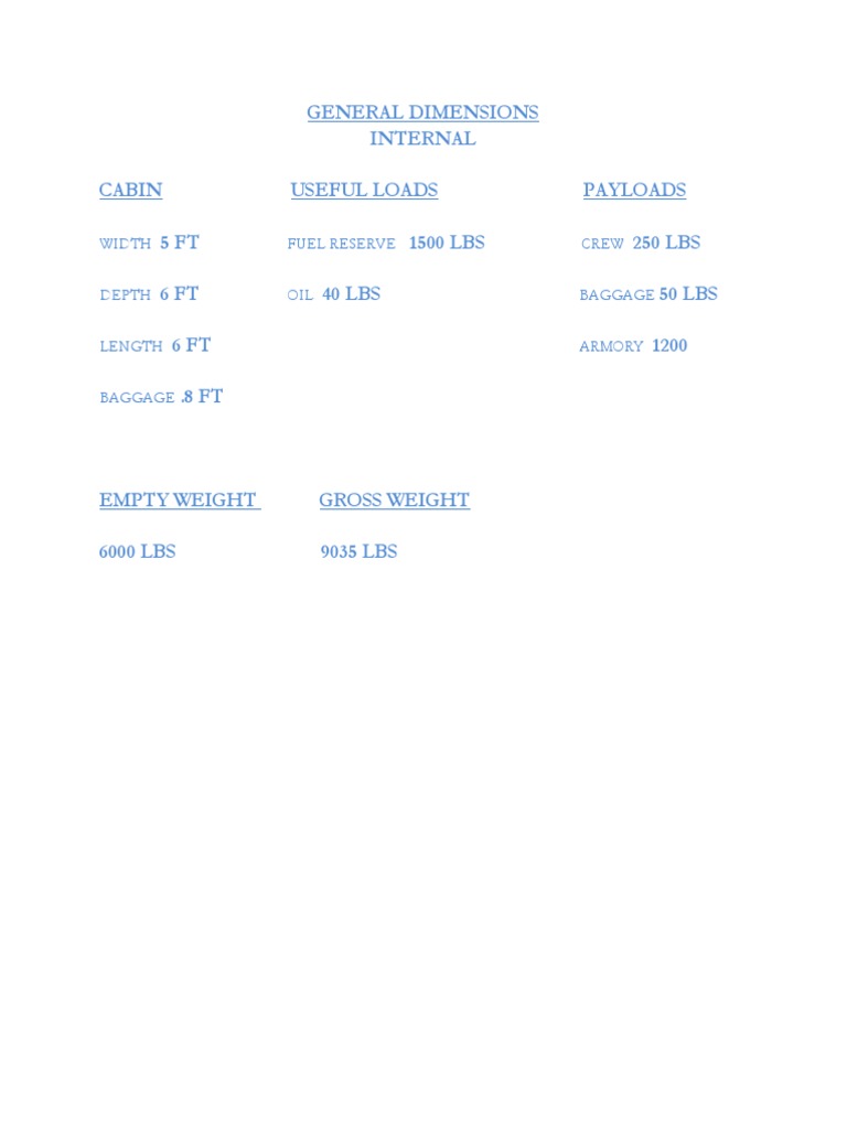 General Dimensions | PDF | Fuselage | Aircraft