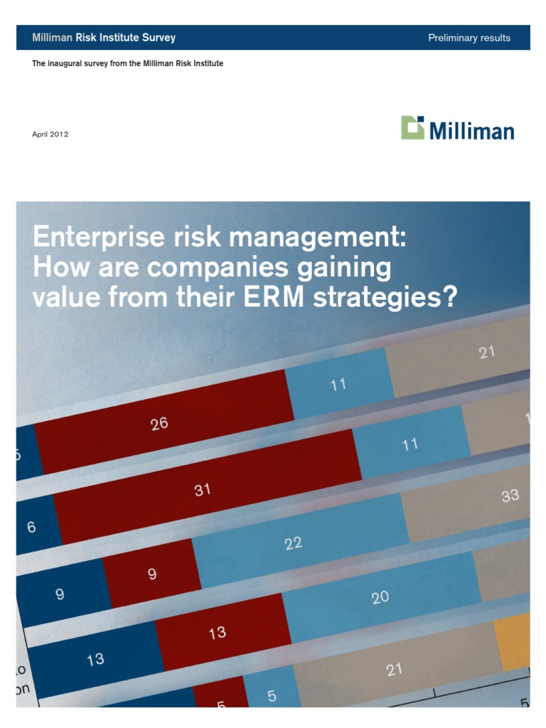 Risk Institute Survey 05-09-12 | PDF | Enterprise Risk Management ...