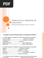 Ejercicios VI Ejercicios Con El Verbo DOLER | PDF