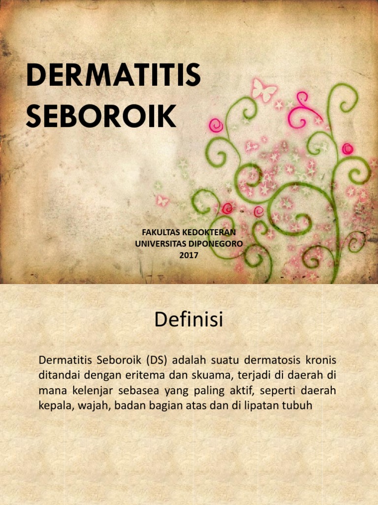 Dermatitis Seboroik | PDF | Griya & Taman