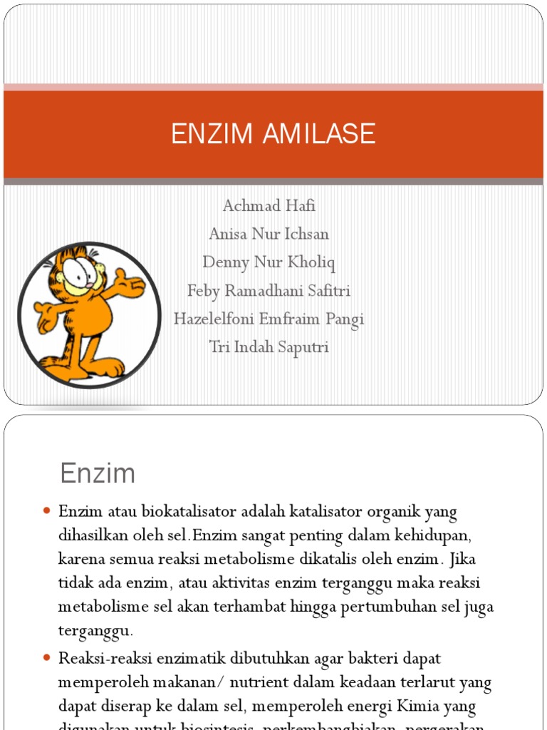 ENZIM AMILASE ppt