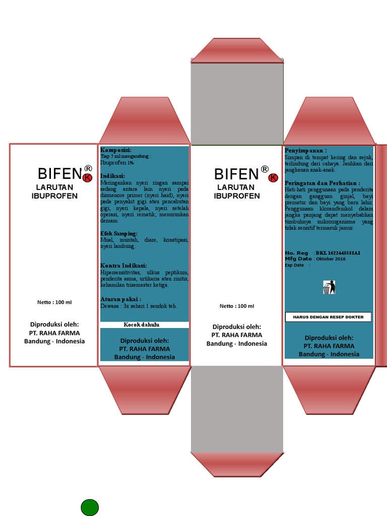 Kemasan Ibuprofen | PDF