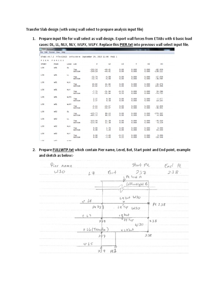 Transfer Slab Design | PDF | Business