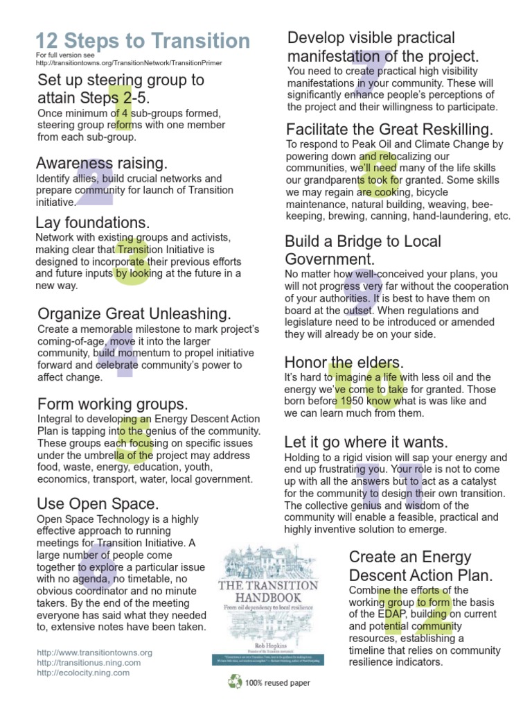 Transition Steps | PDF | Business