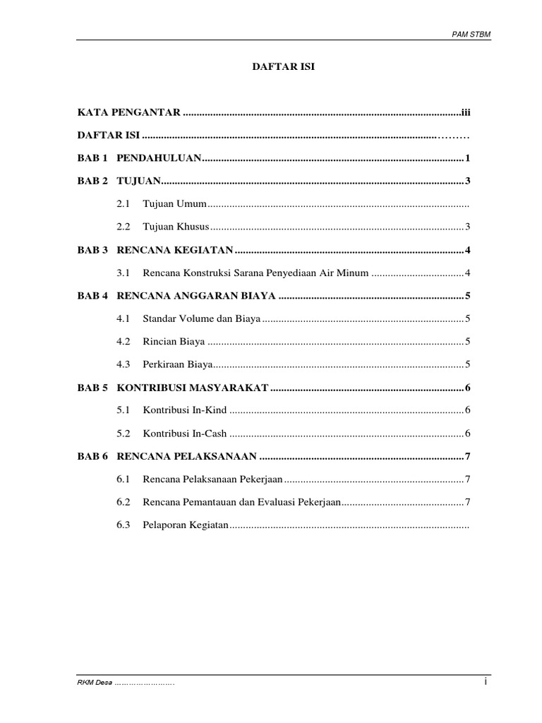 Contoh RKM | PDF