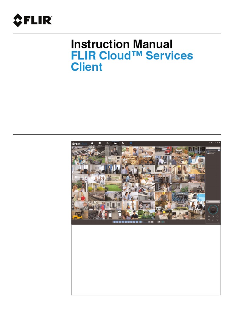 Flir Cloud Client Cms Manual En R2 Pdf Personal Computers Local