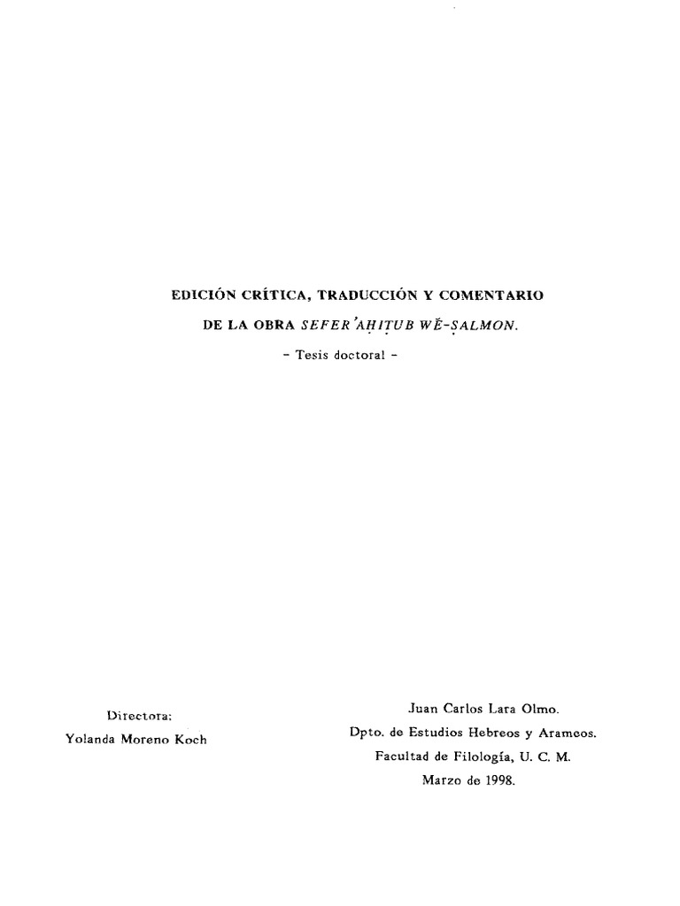 Sefer Ha Bahir | Descargar gratis PDF | Biblia | Traducciones