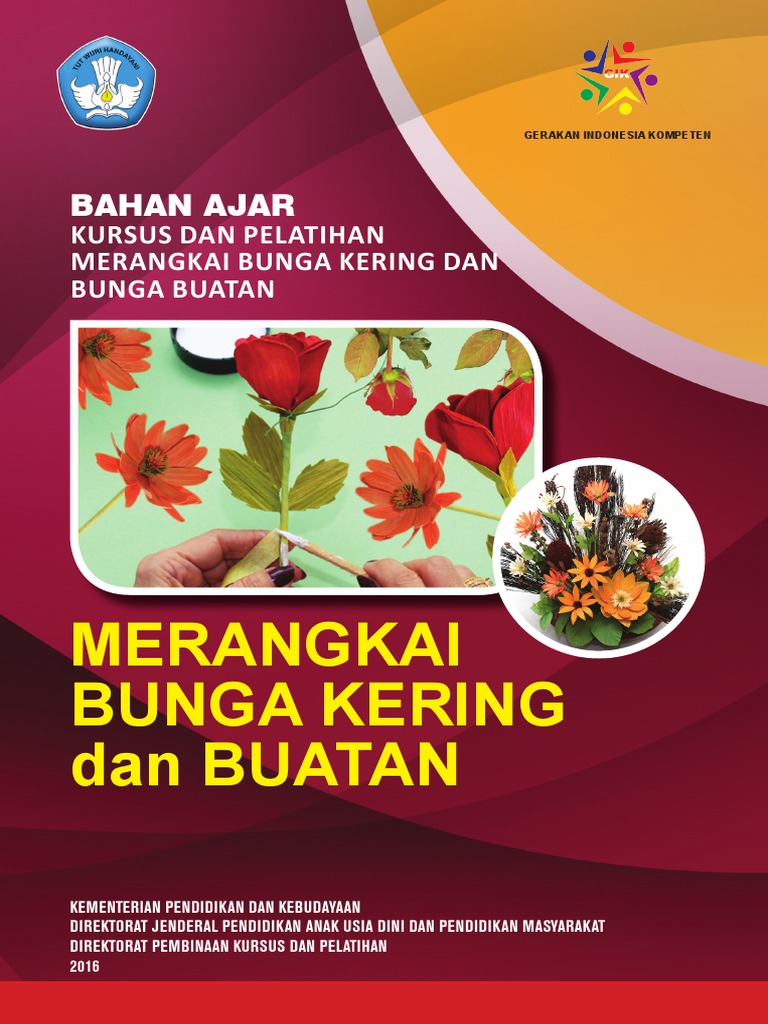Cara Merangkai Bunga Kering | PDF